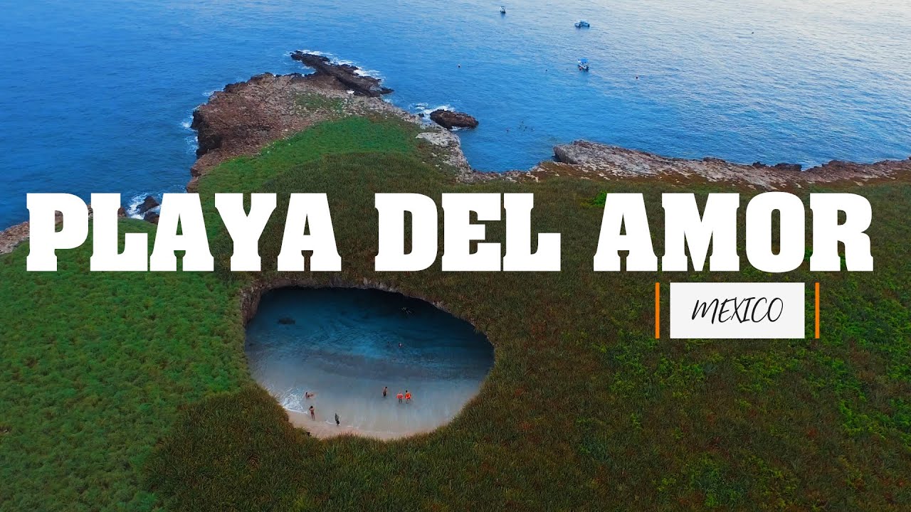 Hidden Beach in Mexico??? Playa Del Amor 🇲🇽 - YouTube