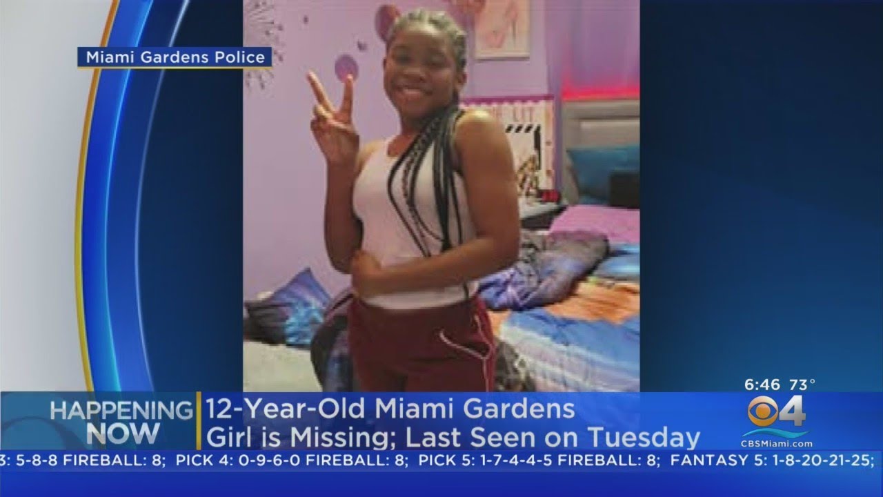 Jaliyah White, 12, Missing In Miami Gardens - YouTube
