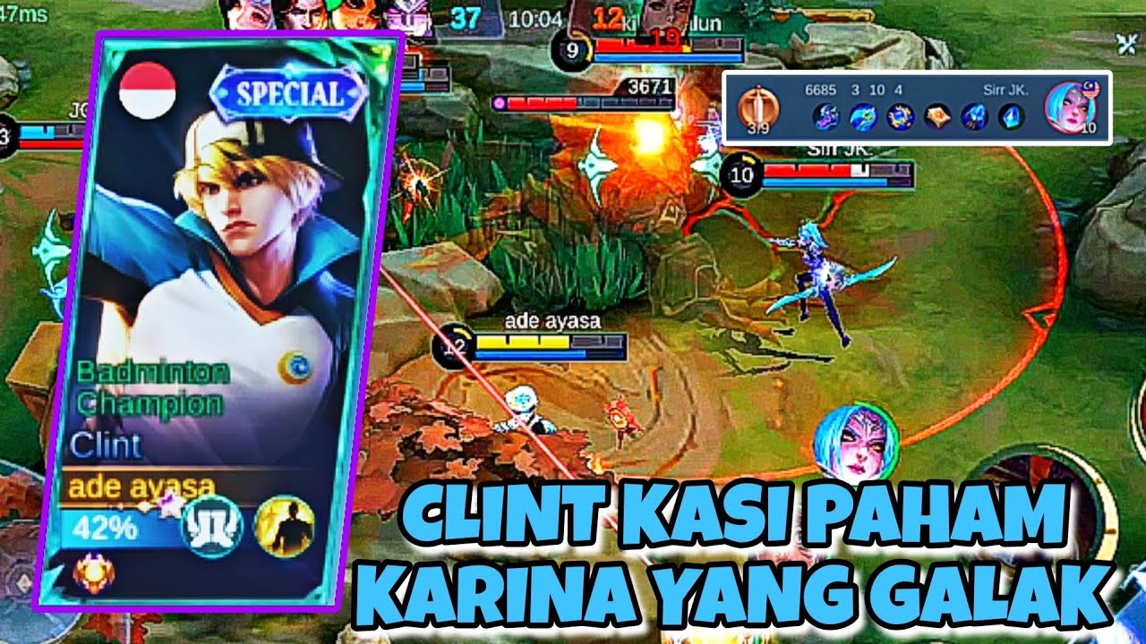 CLINT BUILD TERSAKIT KALAHKAN MUSUH YANG GALAK2 | CLINT BEST BUILD 2024 ...