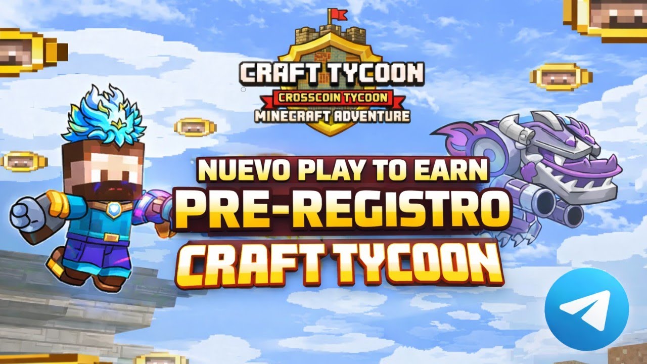 Craft Tycoon 🔥 Nuevo Play to Earn en PRE-REGISTRO | Gana Cripto Jugando ...