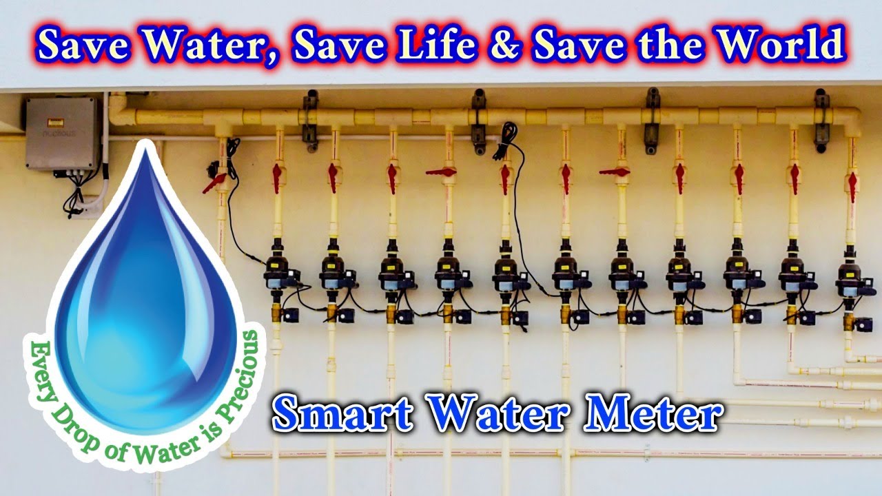 Smart Water Meter | Every Drop of Water is Precious | Save Water Save ...