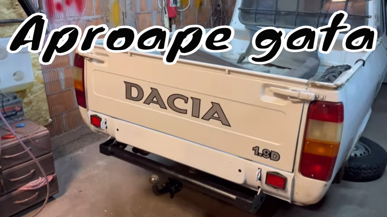 Dacia Papuc 🚛 Am montat fusta - YouTube