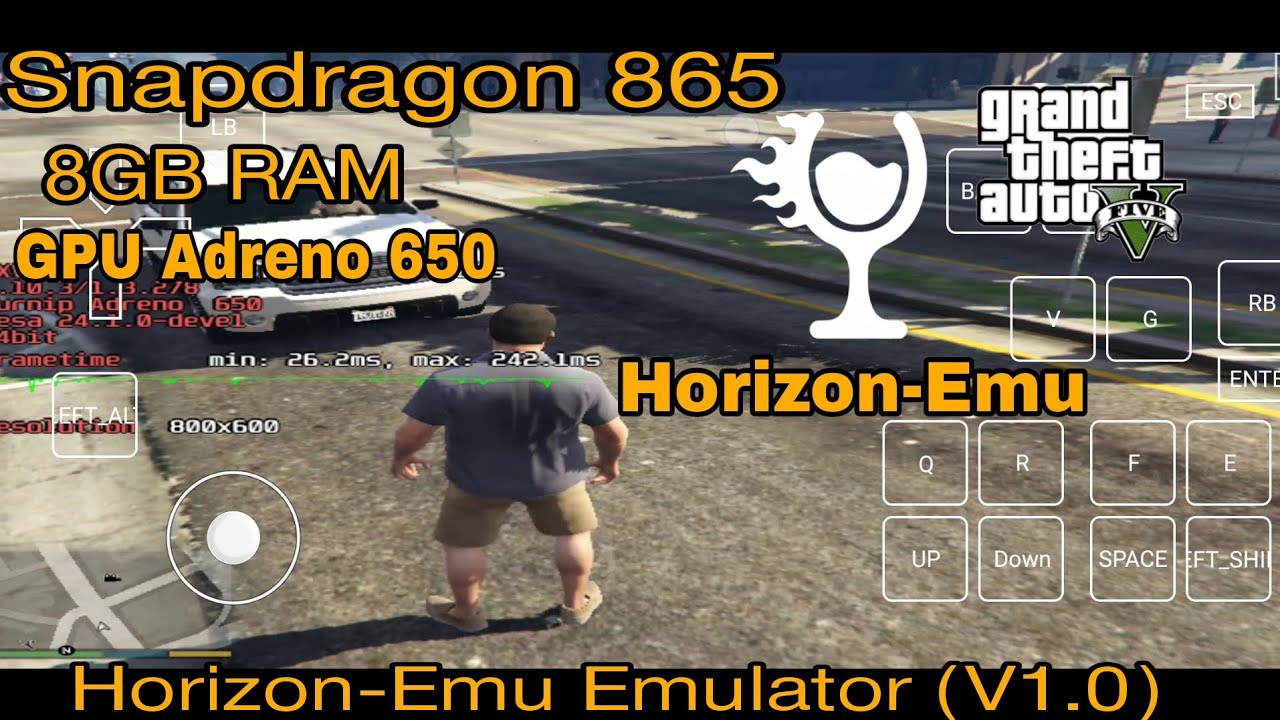 Horizon-Emu Emulator V1.0 Android - GTA 5 Samsung S20 FE 5G 8GB RAM ...