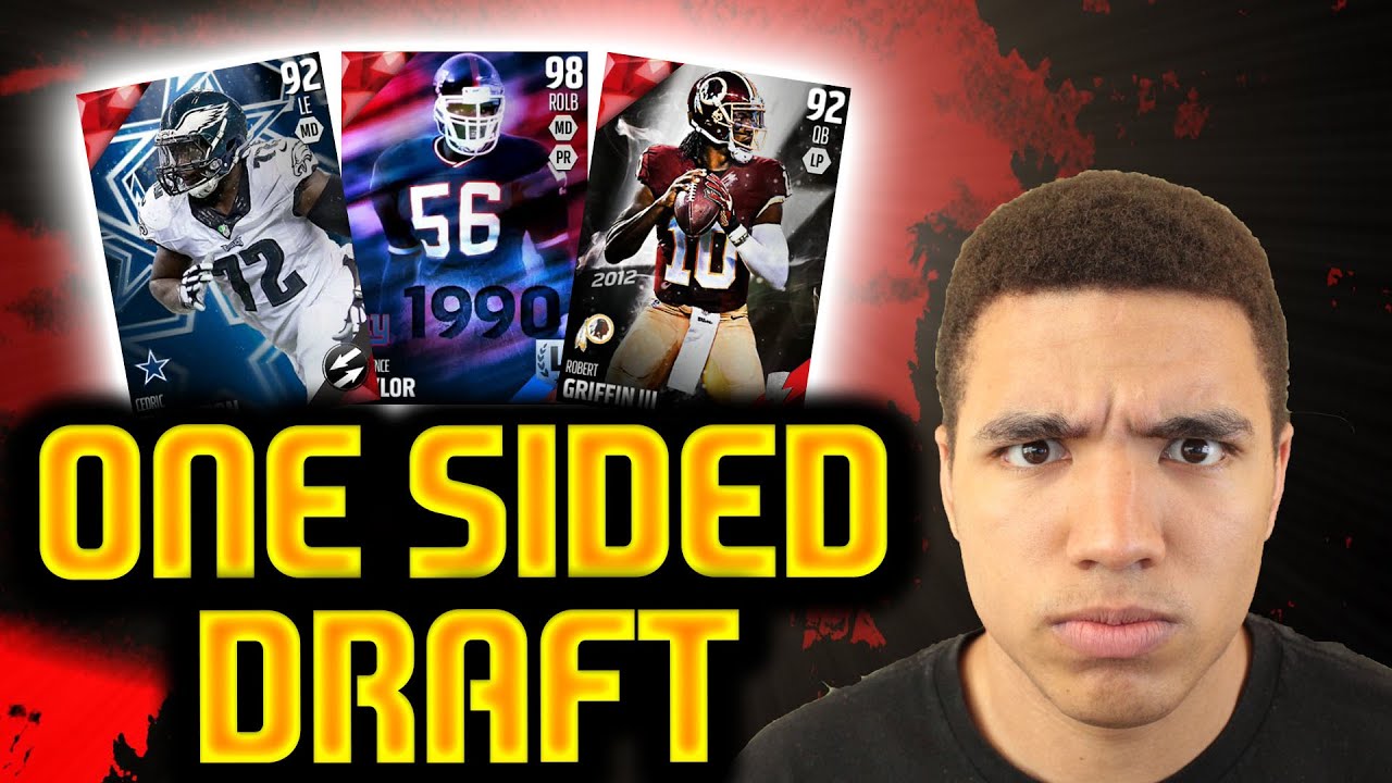 WORLDS WORST PRANK - ONE SIDED DRAFT CHAMPIONS CHALLENGE MADDEN 16 ...