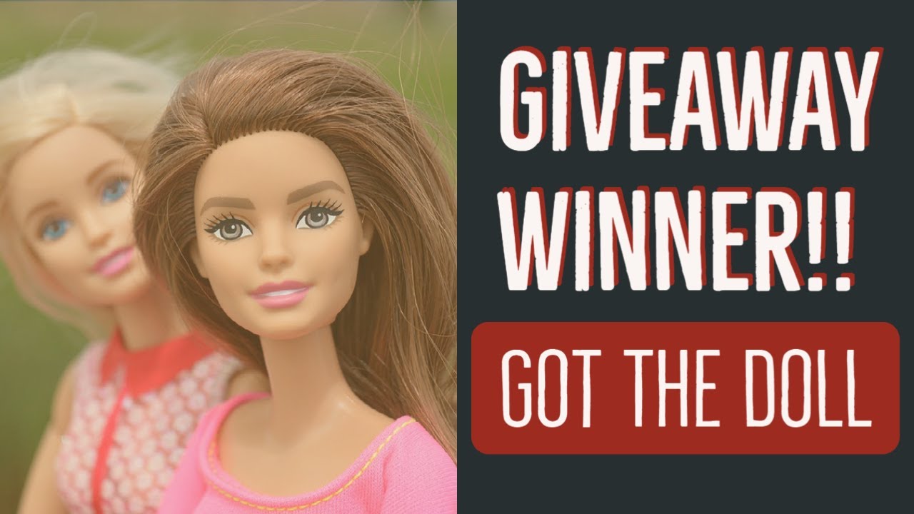 Giveaway Winner | Got the doll and made a video | She looks so happy ...