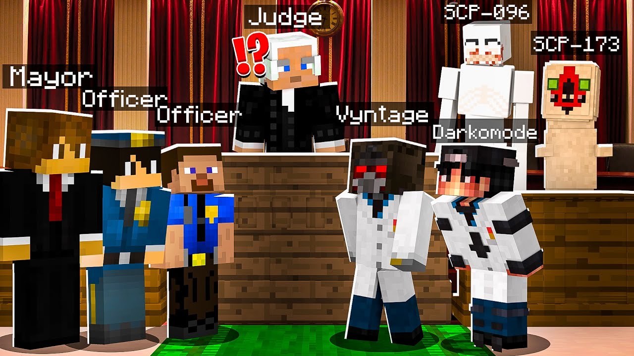 We went to COURT to SAVE The SCP Foundation! - (Minecraft 13th Street ...
