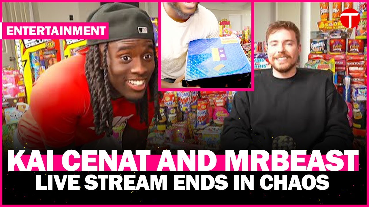 Kai Cenat and MrBeast set off fireworks - YouTube