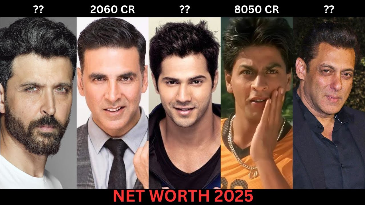 Net Worth of Bollywood Superstars –See Who’s Leading the Race - YouTube