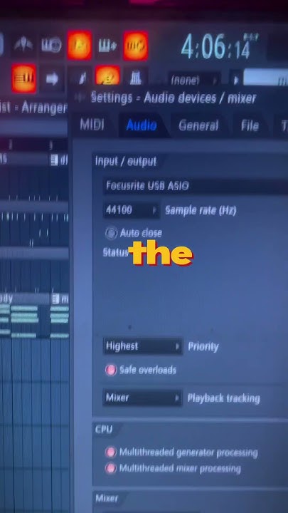 Fl studio asio error - YouTube