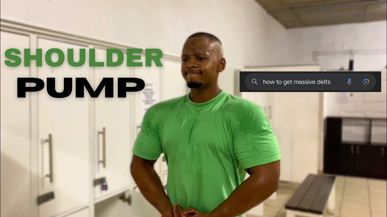 Lets get big Shoulders | Stack update | Gym vlog - YouTube