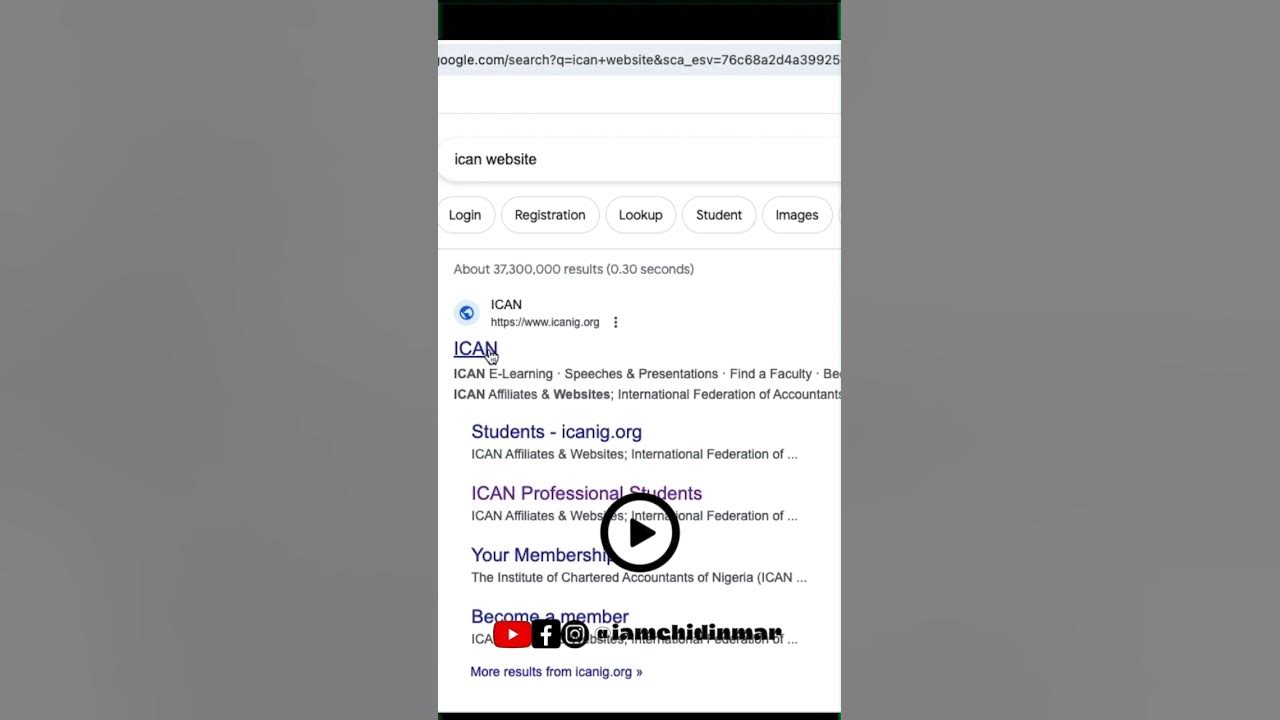 HOW TO ACCESS THE ICAN STUDENT PORTAL FOR ICAN EXAM REGISTRATION ican how-to-access-the-ican-student-portal-for-ican-exam-registration-ican