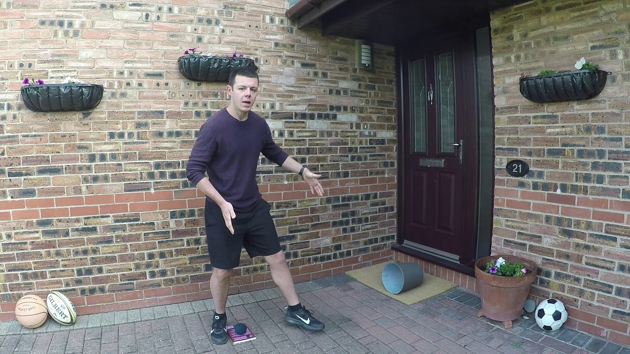 Challenge 17 Football Bucket Pass - YouTube