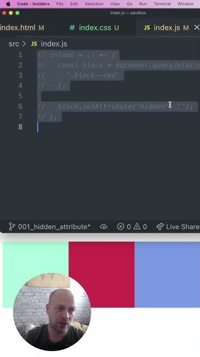 The 'hidden' HTML attribute #shorts - YouTube