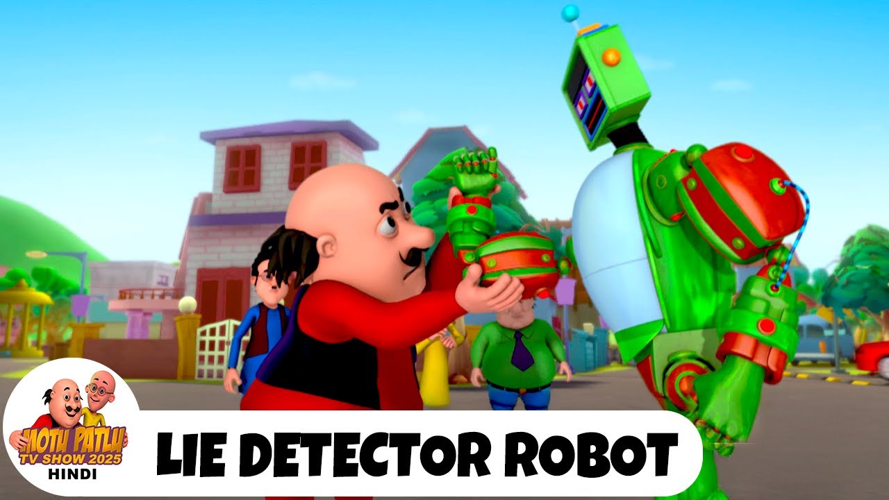 Lie Detector Robot | झूठ पकड़ने वाला रोबोट | मोटू पतलू Ep 278 | Motu ...