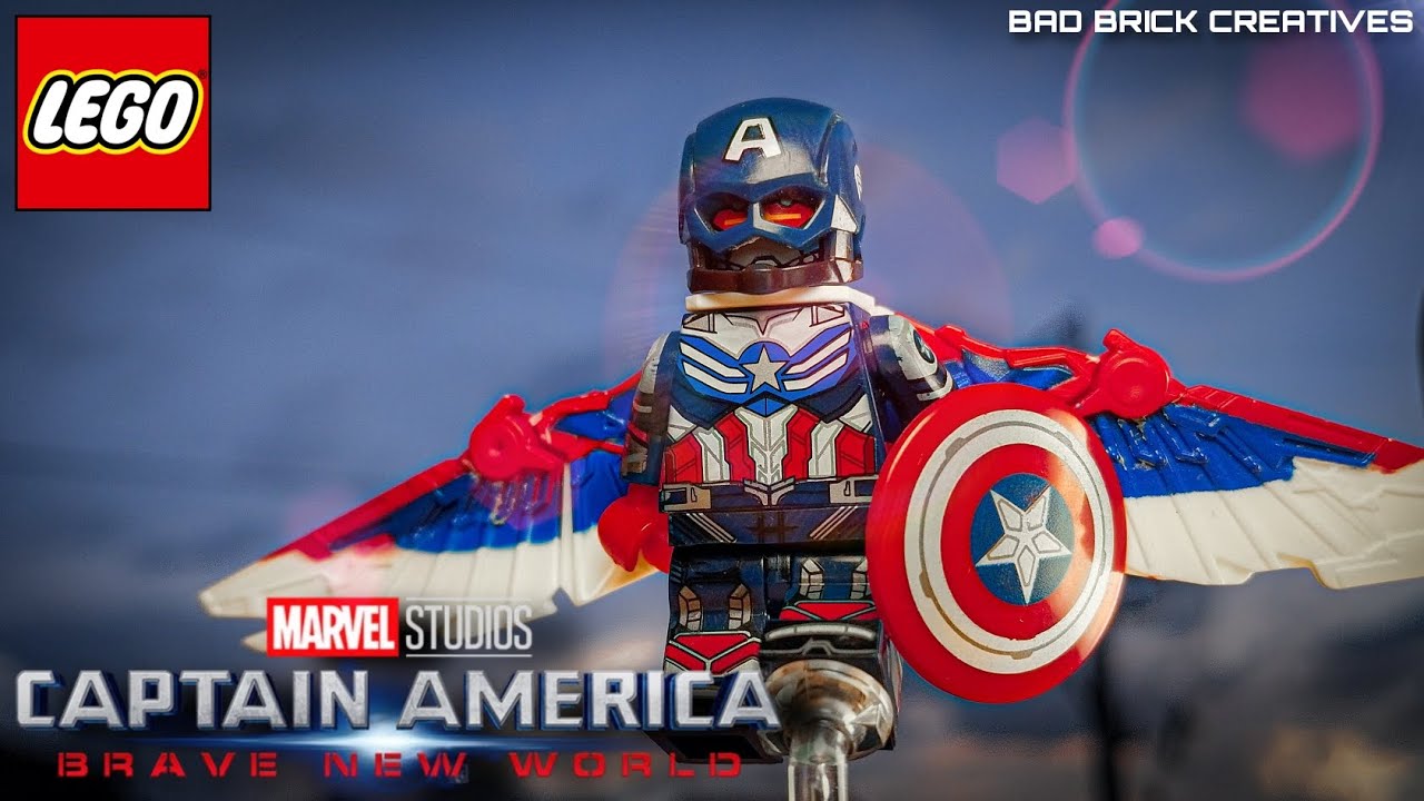 New LEGO Captain America Suit | Captain America Brave New World ...