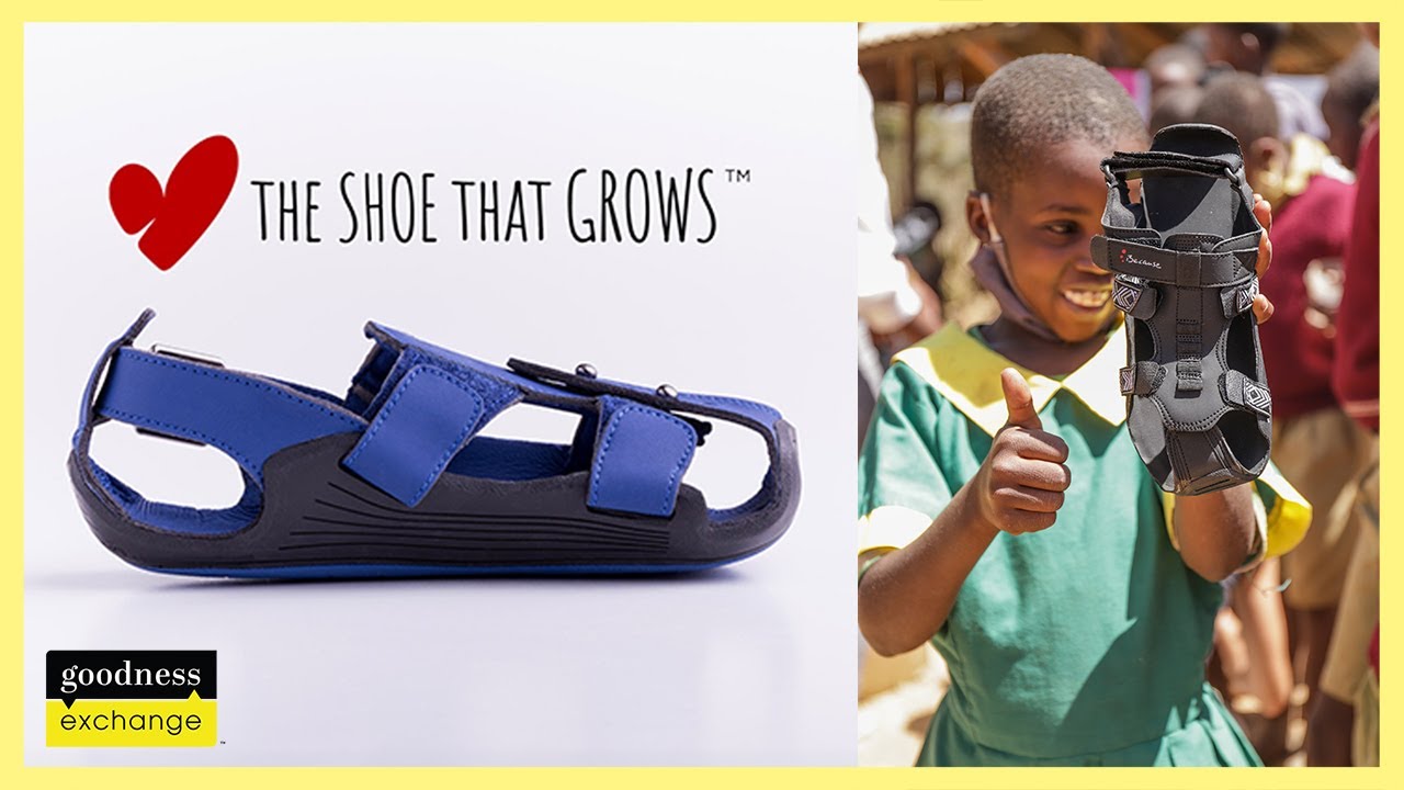The Adjustable Shoes Transforming Children's Lives Worldwide - YouTube