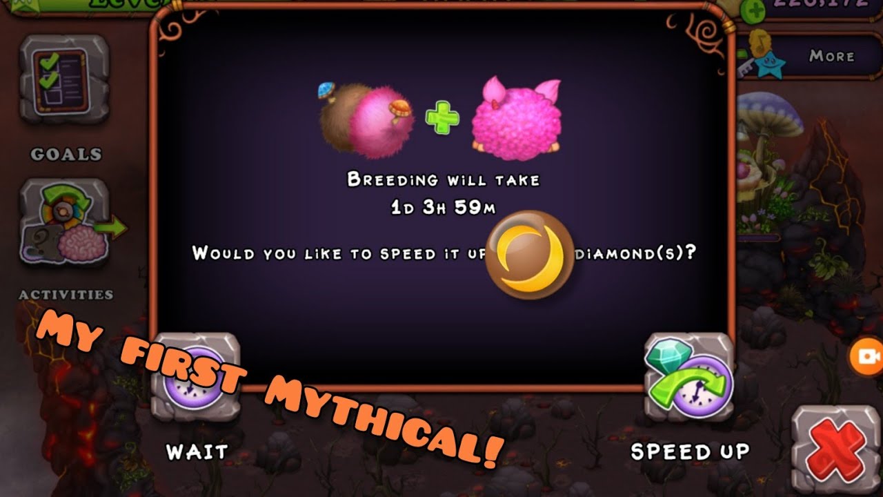 Im breeding a Hyhehe! My first Mythical!🌙 | My Singing Monsters - YouTube
