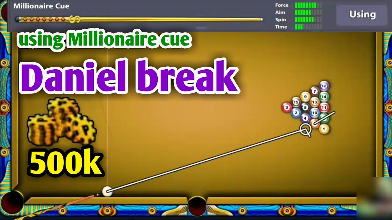 8 ball pool cue trick shot | Millionaire cue in 8 ball pool (2020 ...