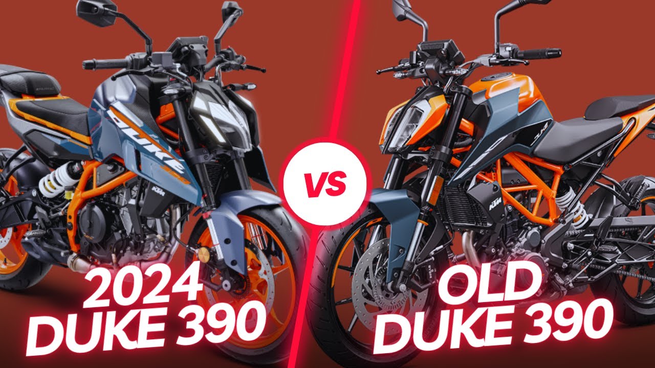 2024 KTM Duke 390 New VS Old Duke 390 || Complete Review - YouTube