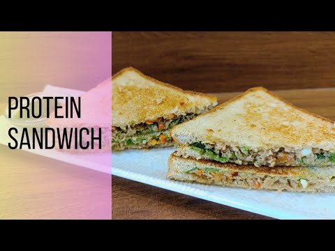 Soya Chunks Sandwich|Soya chunks recipe|Nutri Sandwich|High Protein ...
