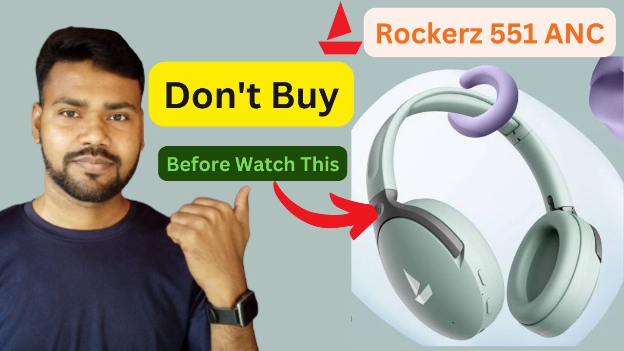 Boat Rockerz 551 ANC || Boat Rockerz 551 ANC HeadSet || Boat Rockerz ...