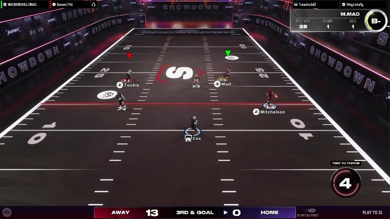 Madden NFL 25 superstar lineup hit stick - YouTube