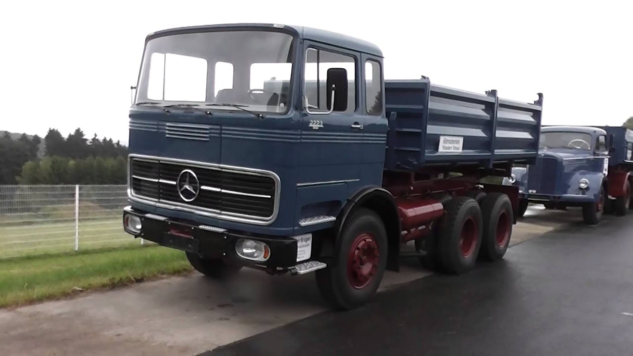 Mercedes-Benz 2223 (6x4) truck in HD - YouTube