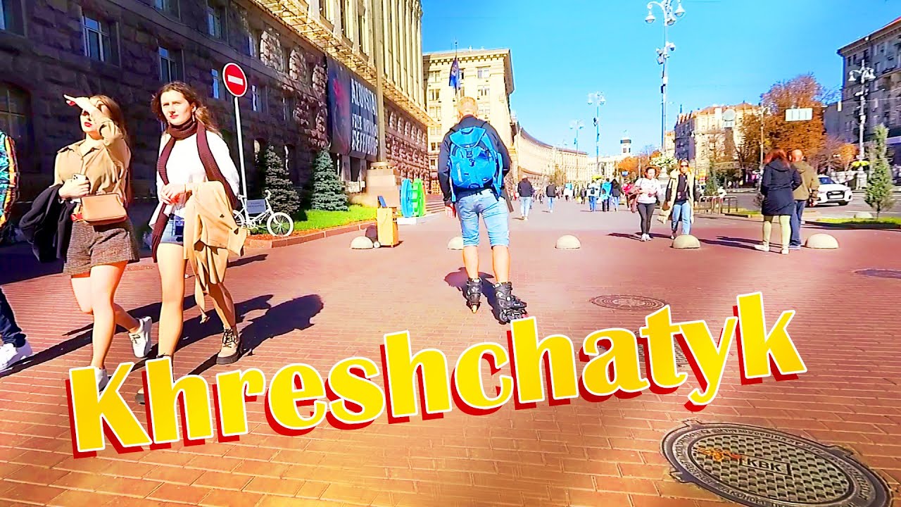 Kyiv, Ukraine | Autumn 2022 | Khreshchatyk street | Rollerblade Travel ...
