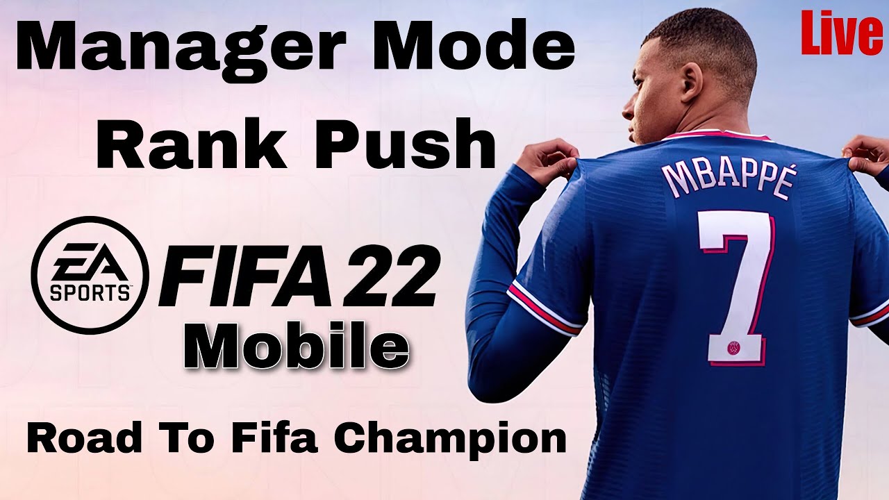 Fifa Mobile Manager Mode Rank Push {Road To Fifa Champion} - YouTube