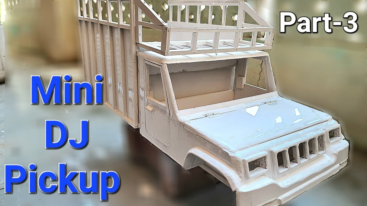 Mini DJ Pickup Full Making Part-3 - YouTube