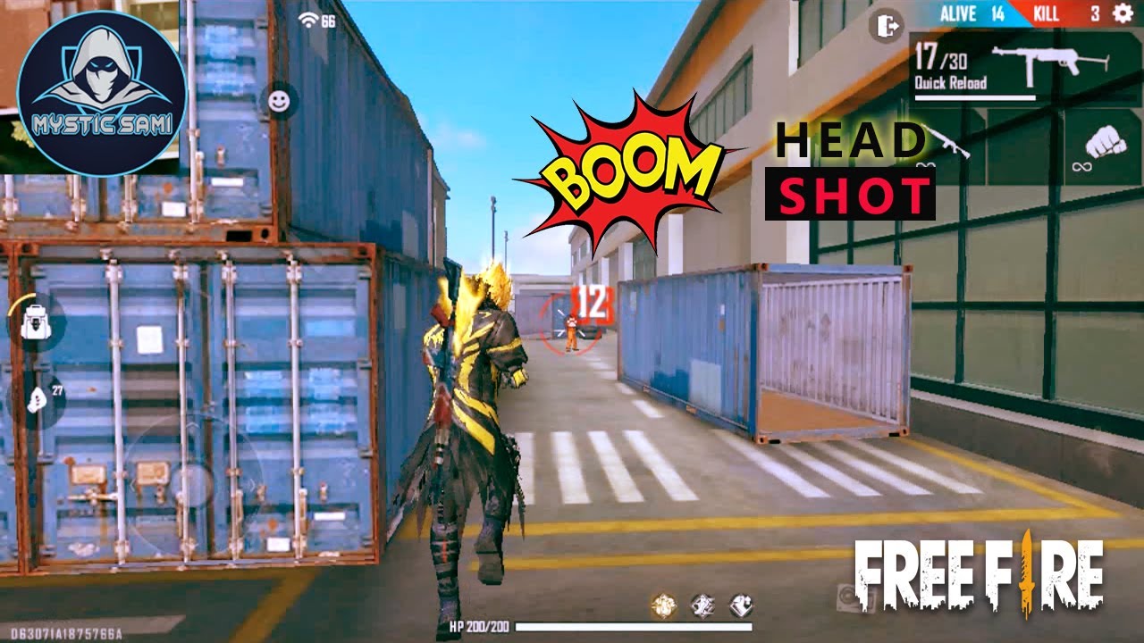 Free Fire Game Play Boom Head Shots - YouTube
