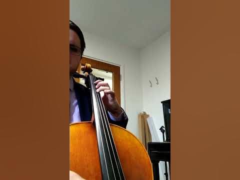 G major scale, Cello, one octave - YouTube