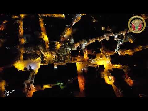 DRONE İLE MUHTEŞEM BİLECİK VİDEOSU - Müzik Eşliğinde gece havadan çekimler ile