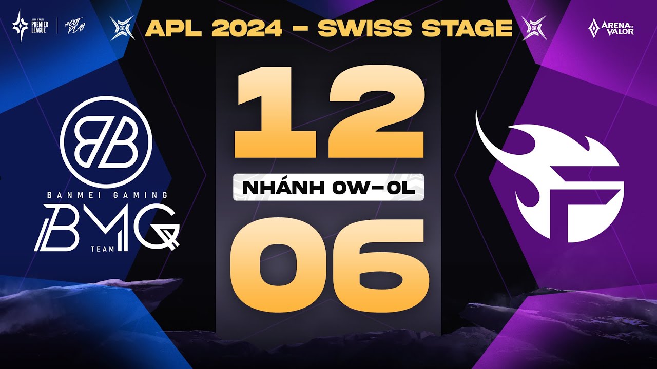 BANMEI GAMING VS FPT x FLASH: TÂN BINH RA TRẬN | SWISS STAGE - APL 2024 ...