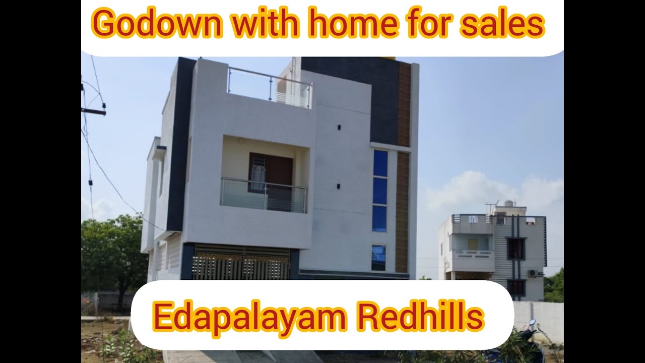 ID 410 house with Godown for sales - YouTube