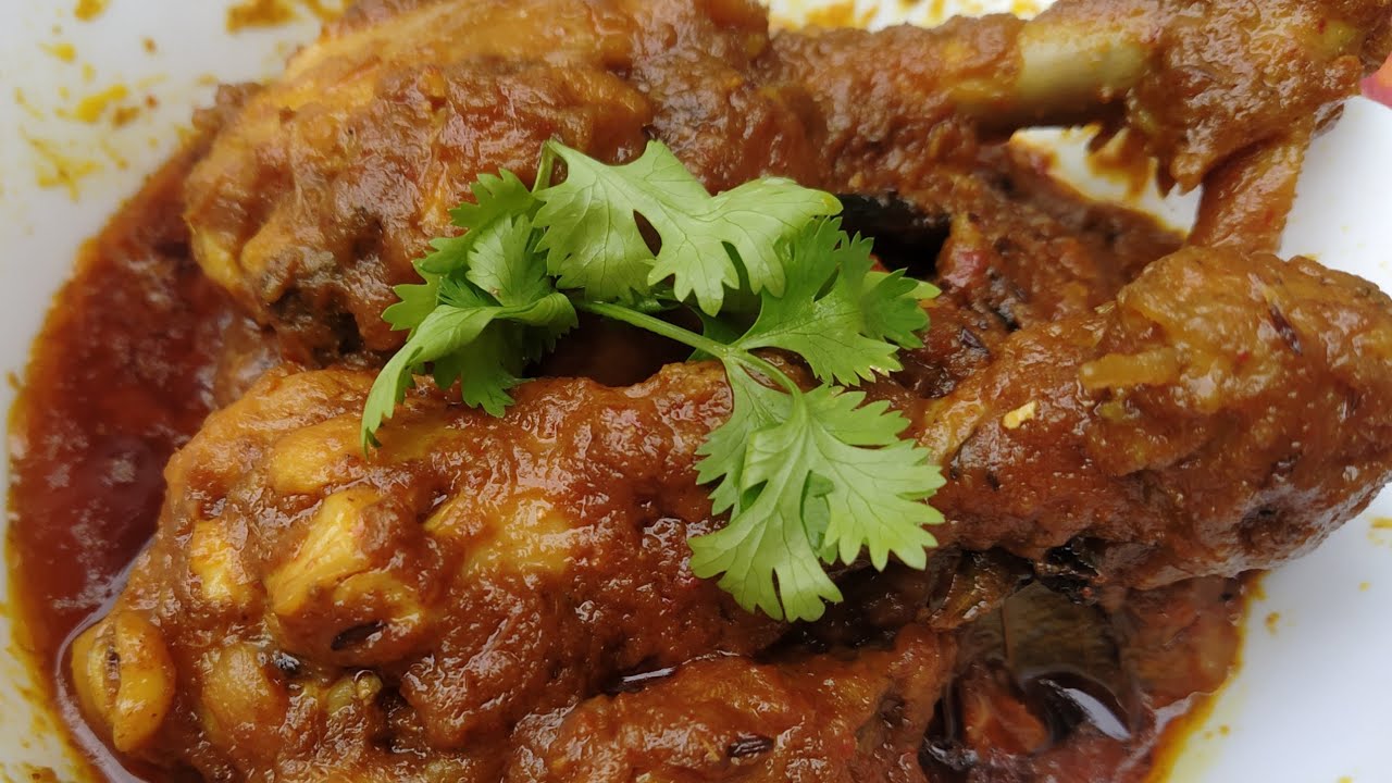 spicy chicken cari recipe ।। স্পাইসি চিকেন কারি রেসিপি।।🤤 - YouTube