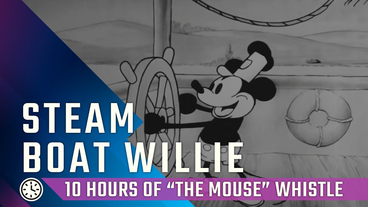 Steamboat Willie 10 hours "THE MOUSE" whistle non-stop loop - YouTube