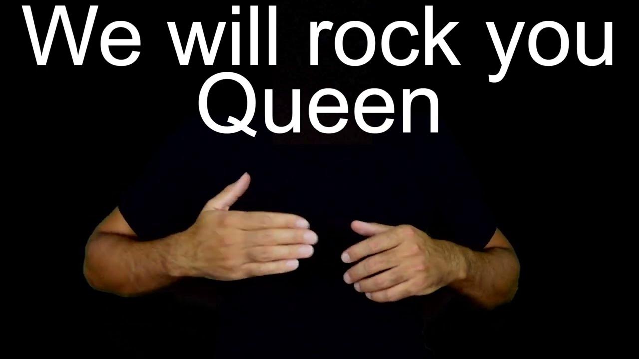 We will rock you - Queen - Body Percussion - YouTube