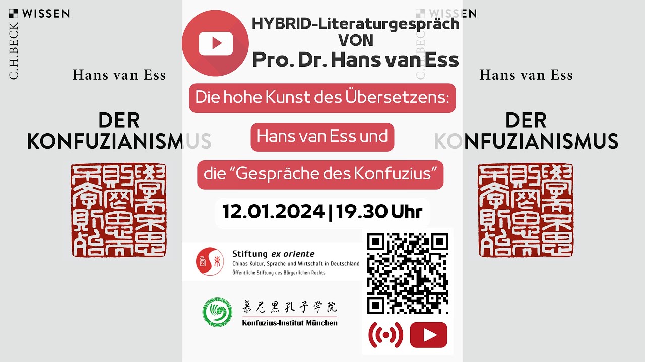 194.Jour Fixe: Die hohe Kunst des Übersetzens: Hans van Ess und die ...
