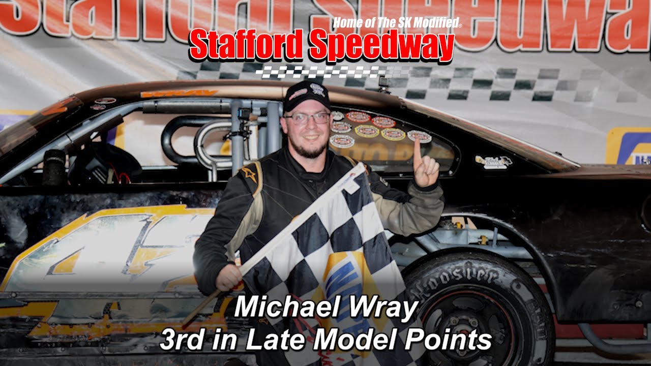 Michael Wray - 3rd in Late Model Points - YouTube