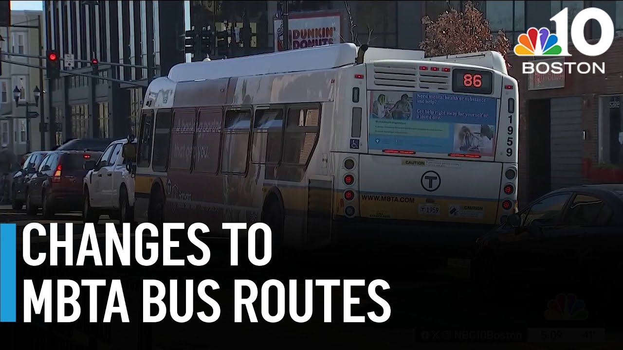 Changes coming to MBTA bus routes - YouTube