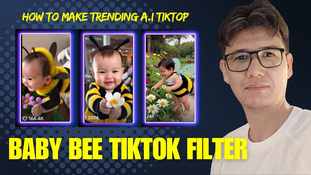 🐝 Bee Ai Filter Effect Tutrorial | Baby Bee Filter | Ai filter Trending ...