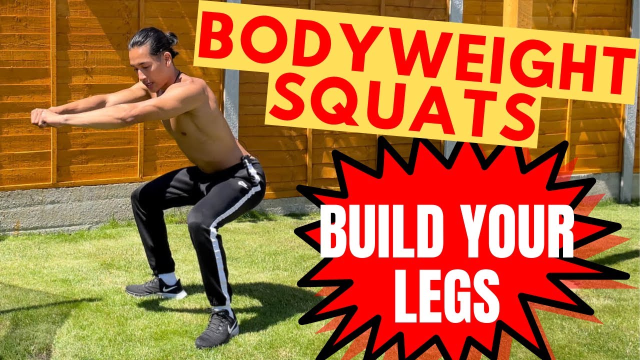 Bodyweight Squat Tutorial For Beginners To Advanced Level - YouTube