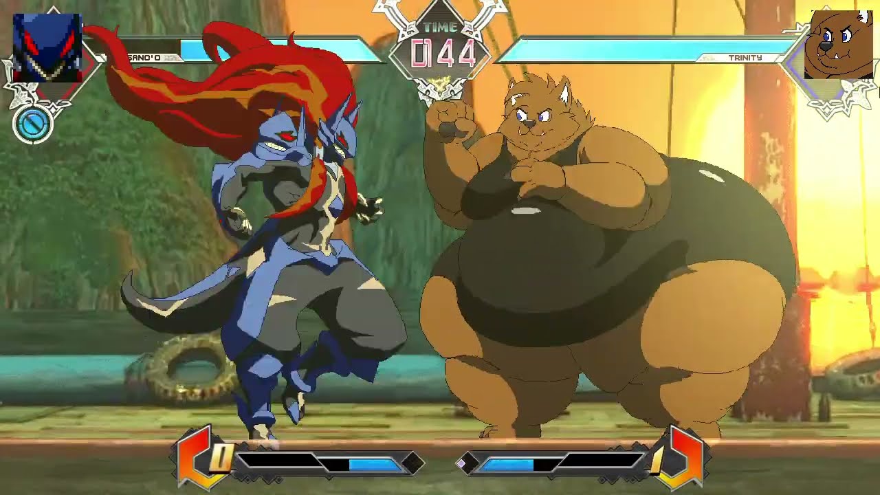SusanoO (Arcsys) vs Trinity ( Kazecat) MUGEN BATTLES - YouTube