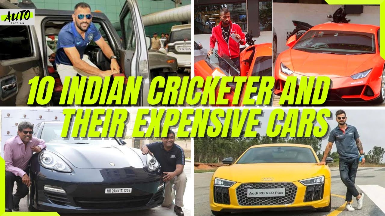 10 Indian Cricketers And Their Expensive Cars | Indian Cricketer Car ...