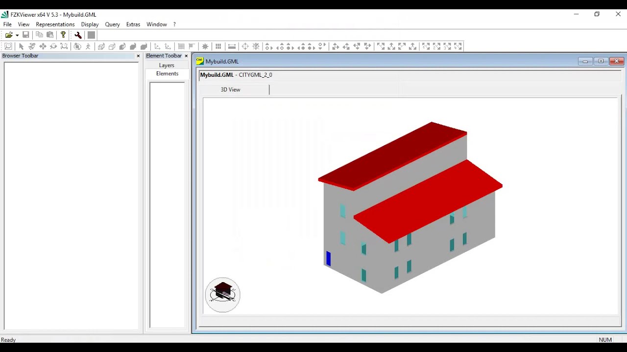 Export From Revit To CityGML (.gml) file extensions addin - YouTube