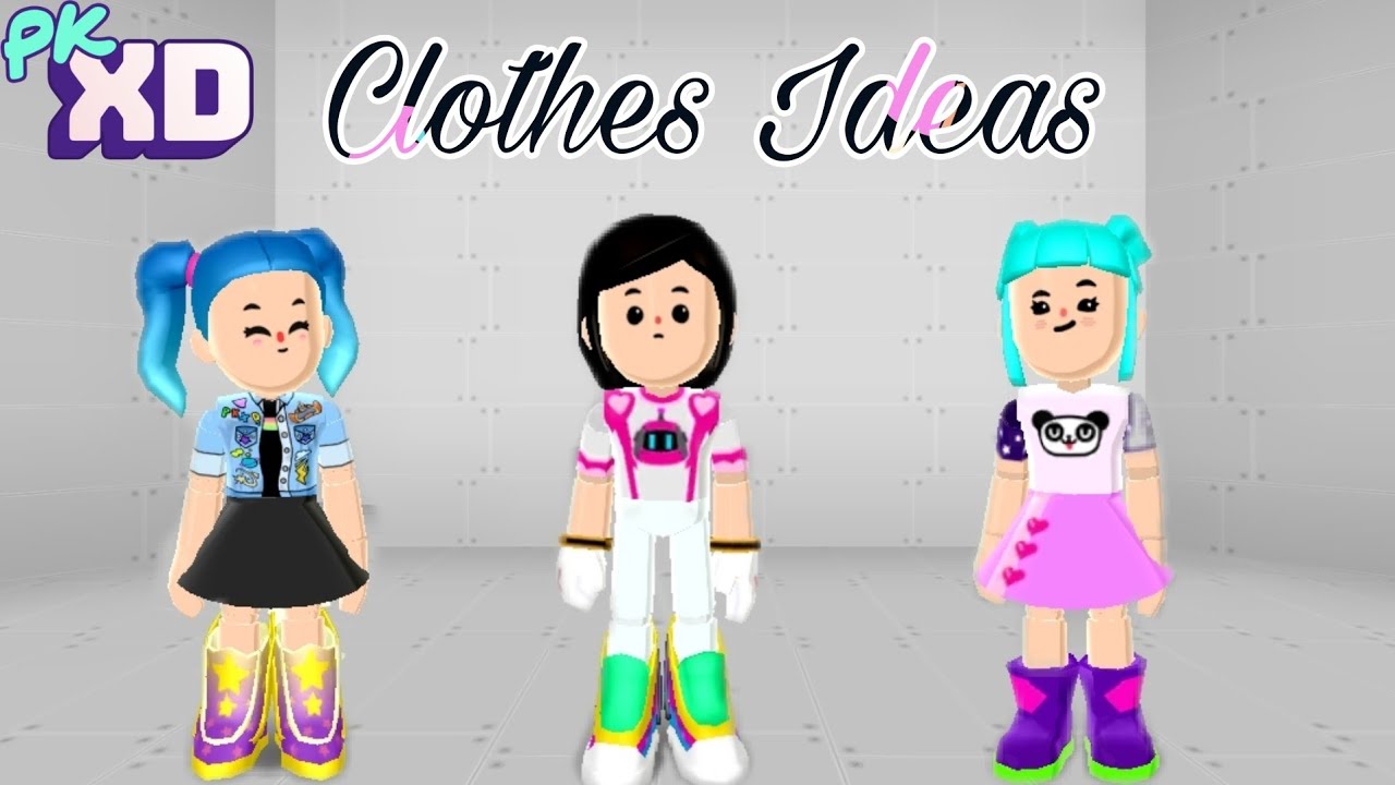 PKXD Outfit ideas For Girls - YouTube