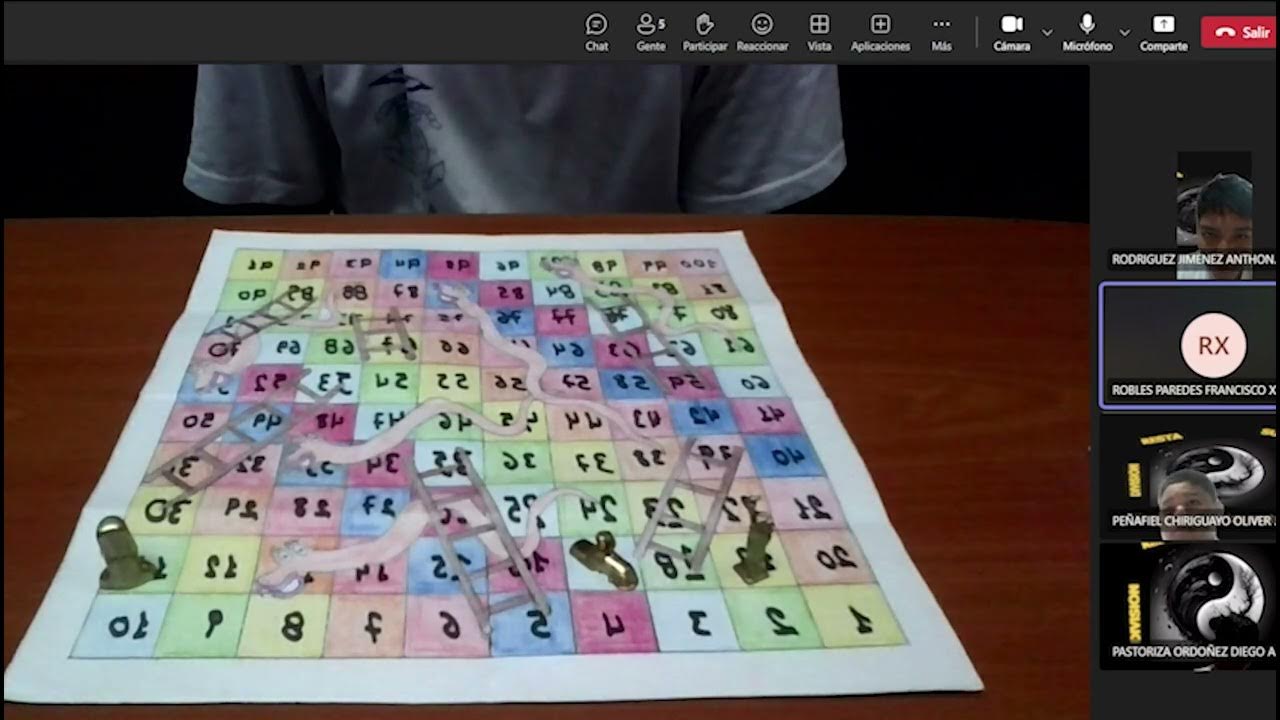 Juego de serpientes y escaleras con suma y resta de polinomios - YouTube