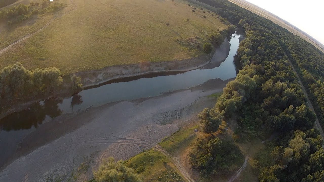 Paramotor peste raul Timis - YouTube