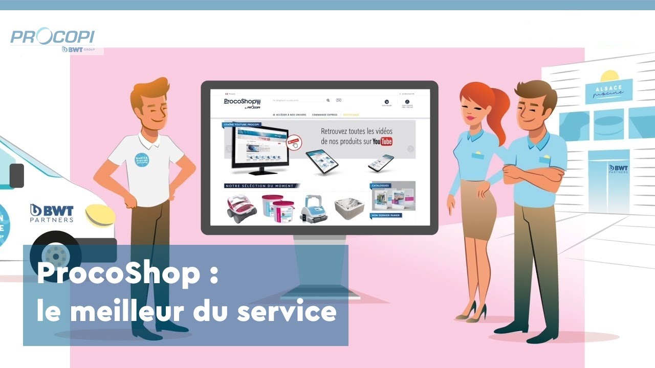 ProcoShop : le meilleur du service | Procopi (BWT Pool Products) - YouTube
